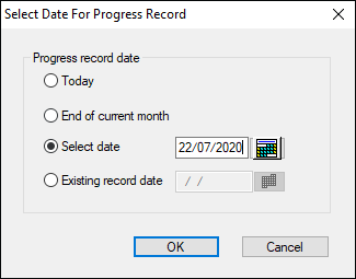 Contract Item Progress